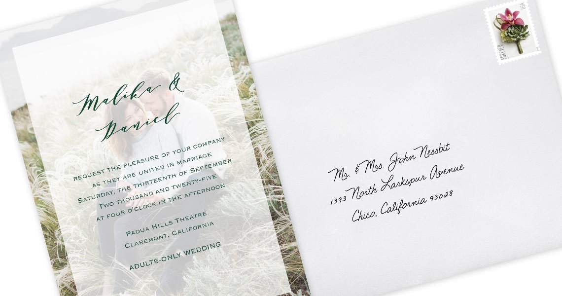 Wedding Invitation Wording Samples Adults Only