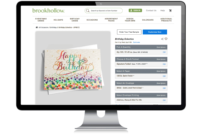 Brookhollow Birthday Cards