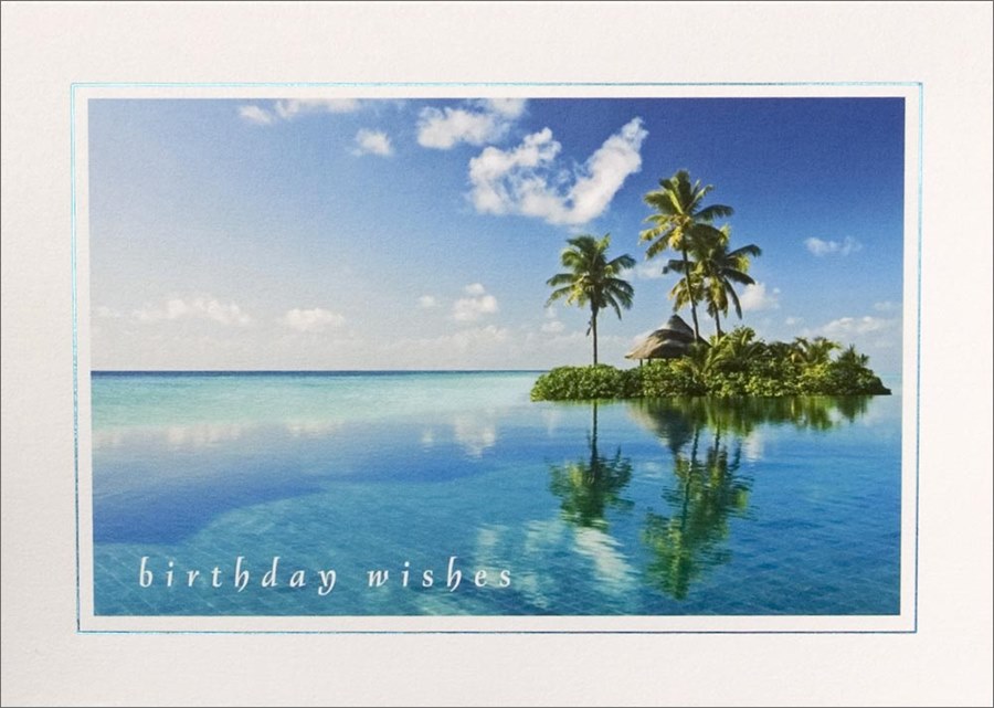 Tropical Birthday Card by CardsDirect