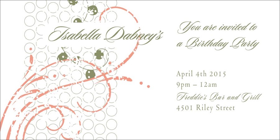 Bursts of Energy Invitation - Party Invitations & Announcements by ...