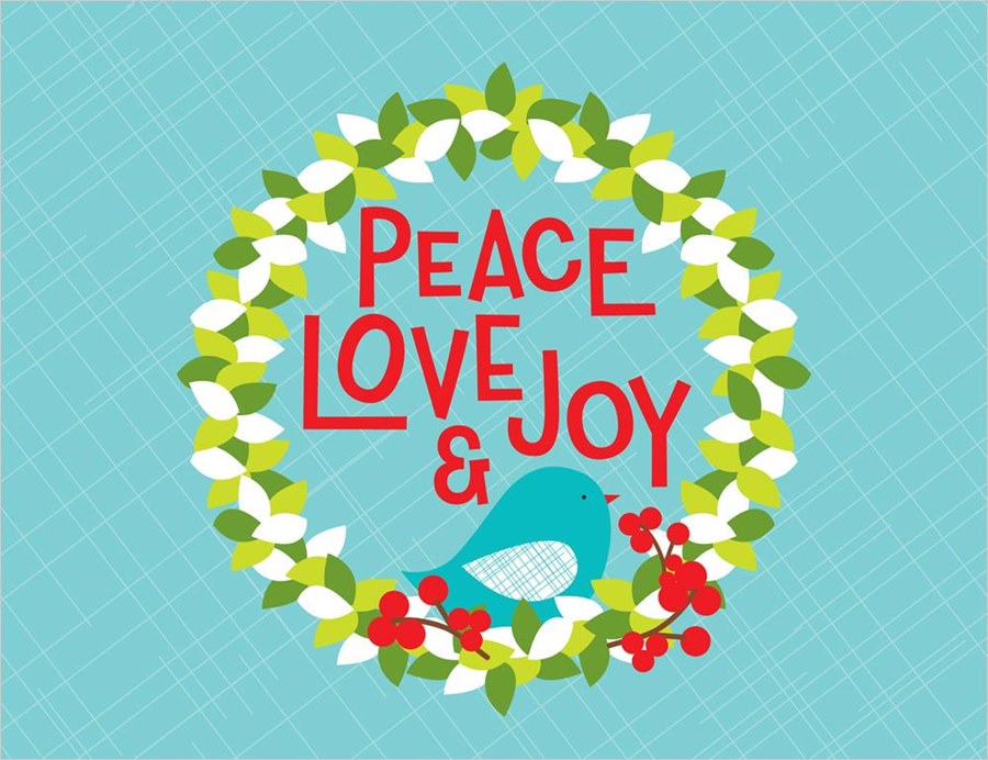 Peace Love and Joy Photo by CardsDirect