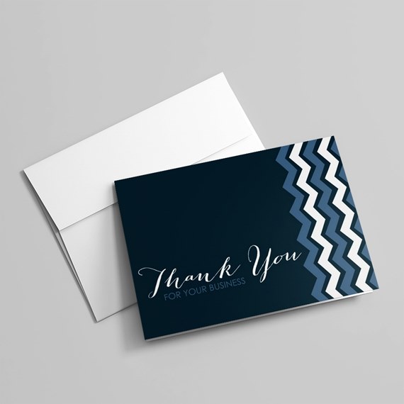 Rickrack Thank You - Thank You Greeting Cards by CardsDirect