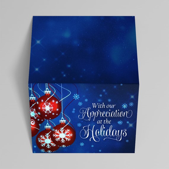 Ornamental Appreciation Holiday Card | CardsDirect