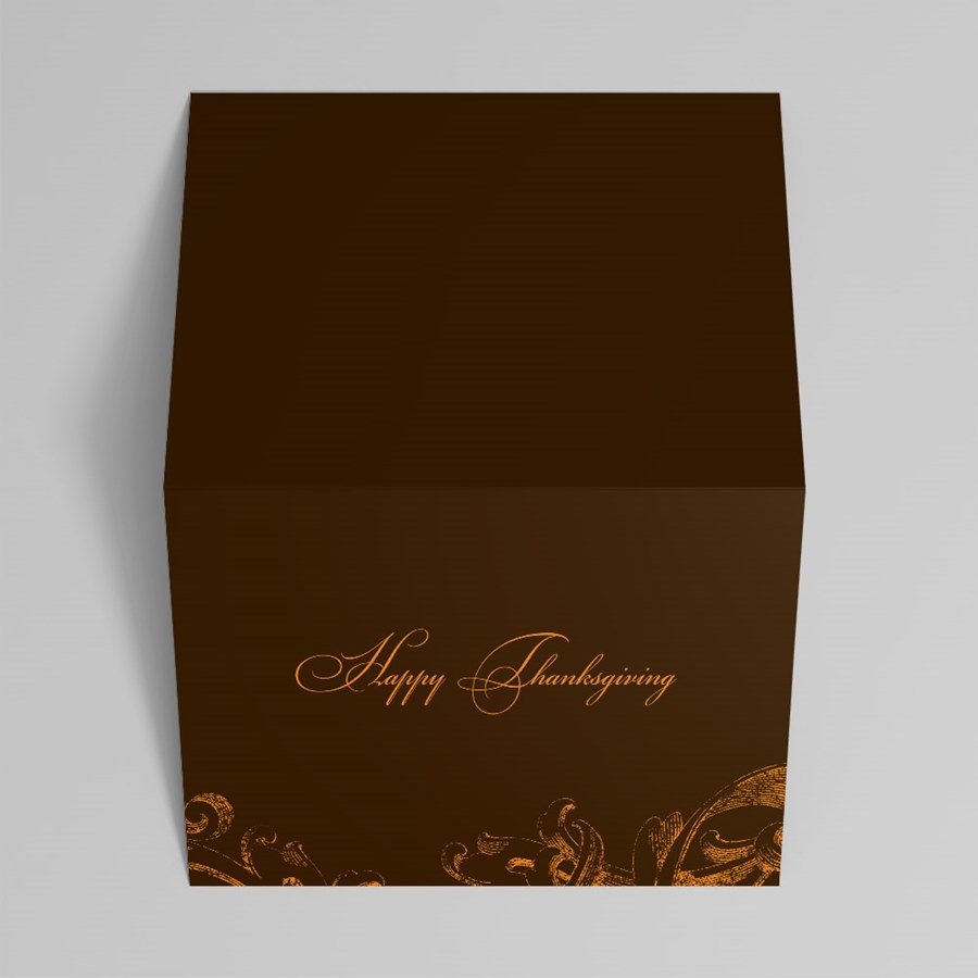 Thanksgiving Scroll - Holiday Greeting Cards by CardsDirect