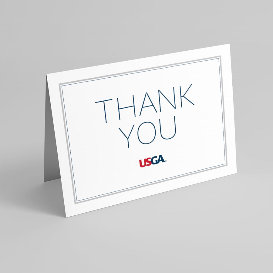 Thank You USGA - Thank You Greeting Cards by CardsDirect