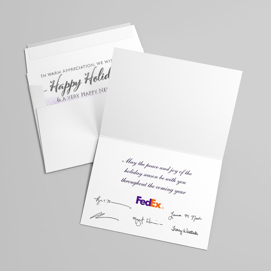 FedEx® Blizzard Holiday Card - Christmas Greeting Cards by CardsDirect