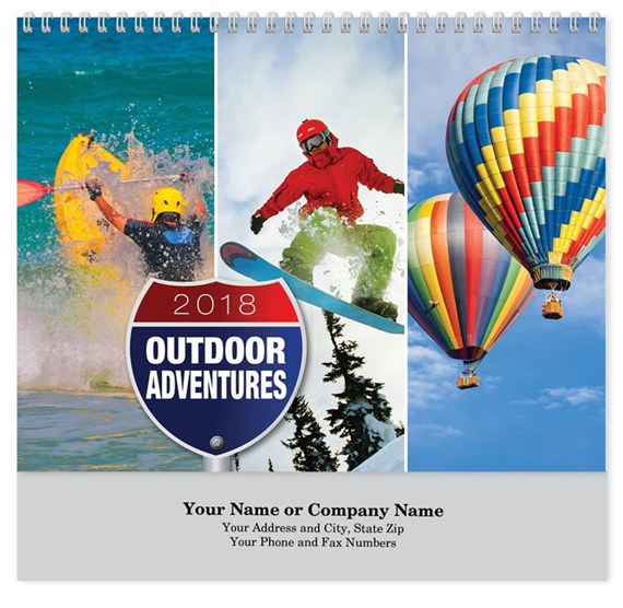Explorer Spiral Calendar by CardsDirect